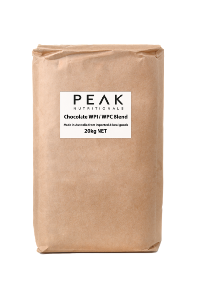 Whey Protein Isolate/Concentrate - 20kg Chocolate | Peak Nutritionals
