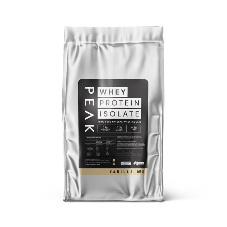 Whey Protein Isolate - 5kg bags | Peak Nutritionals